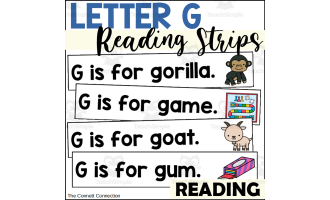 Letter D Reading Strips by Teach Simple