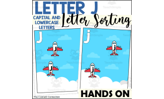 Letter J Cut and Paste Worksheets by Teach Simple