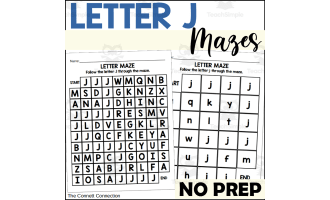 Letter H Mazes by Teach Simple