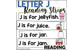 Letter L Reading Strips by Teach Simple