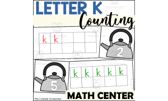 Letter J Counting to 10 Center by Teach Simple