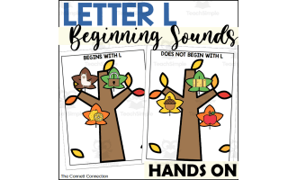 Letter L Beginning Sounds Puzzles by Teach Simple
