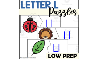 Letter M Beginning Sounds Puzzles by Teach Simple