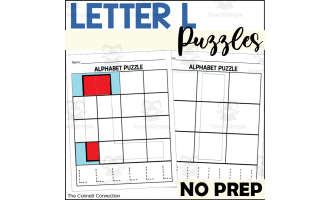 Letter L Handwriting Worksheets by Teach Simple