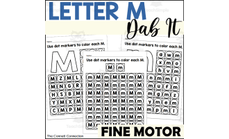 Letter J Dab It Worksheets by Teach Simple