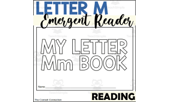 Letter M Cut and Paste Worksheets by Teach Simple