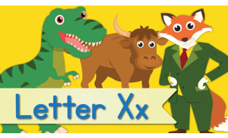 Letter X Handwriting Practice Worksheet by Teach Simple