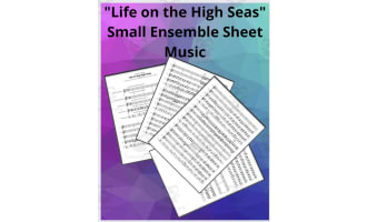 "The Log Driver's Waltz" Small Ensemble Sheet Music by Teach Simple