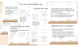 Construct Functions Worksheet for 8th Grade Course 8.F.B.4 by Teach Simple