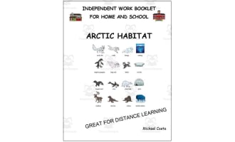 Literacy worksheets: Beach by Teach Simple