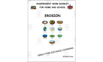 Erosion Writing Worksheet by Teach Simple