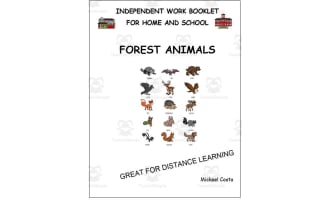 Literacy worksheets: Farm animals by Teach Simple