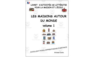 Livret d’activités de littératie et vocabulaire: Les maisons autour du ...