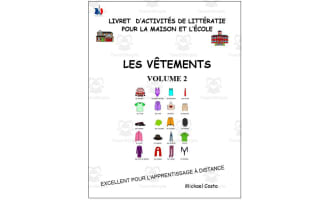 Livret d’activités de littératie et vocabulaire: Les objets volume 2 by ...