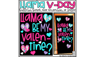 No Prob-Llama Alpaca Bulletin Board Kit, Door Decoration Set, or Poster ...