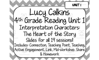 Lucy Calkins Reading for 4th Grade | Unit 3: The American Revolution by ...