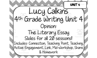 Lucy Calkins Writing for 4th Grade | Unit 3: Bringing History to Life ...