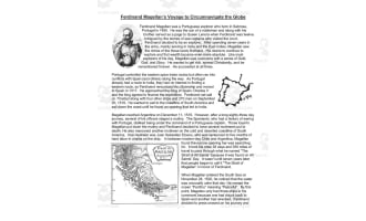 Vasco da Gama Biography | Comprehension Questions by Teach Simple