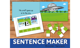 Make Sentences With The Sentence Maker: Book 8 (4-7 years) by Teach Simple