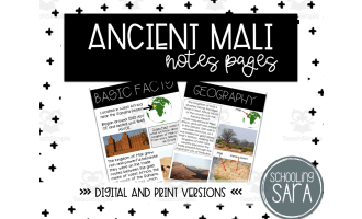 Ancient China Social Studies Notes (Aligned to 3rd Grade VA SOLs) by ...