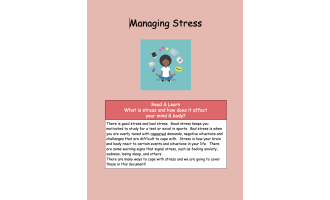 Roll & Respond-Managing Stress by Teach Simple