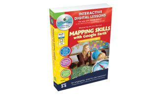 Mapping Skills with Google Earth - Digital Lesson Plan Gr. 3-5 | PC ...