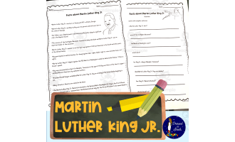 Martin Luther King Jr. Word Search, Puzzle Worksheet Activity by Teach ...