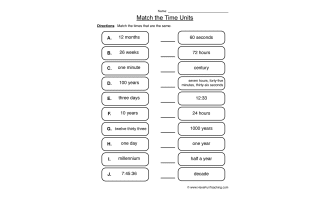 Prime Time Telling Time Activity by Teach Simple