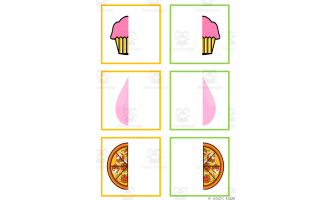 Matching Card Halves: Kingdom Pack by Teach Simple