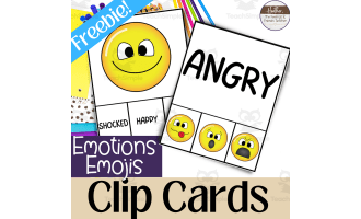 Matching Emoji's with the Emotion Activity by Teach Simple