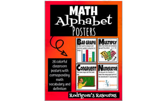 Thanksgiving Alphabet Letters Posters by Teach Simple