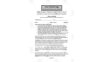 Math Assessment Activity: A Borderline Case by Teach Simple