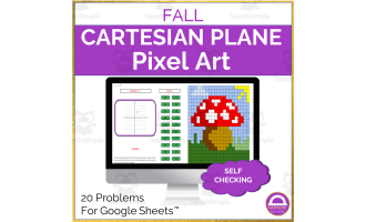 Math Decimal Place Value Pixel Art Activity Google Sheet by Teach Simple