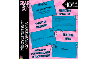 Math Flash Cards | Coordinate Graphs by Teach Simple