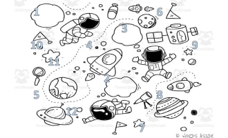 Math Maths: Counting by 3s - SET 16 by Teach Simple