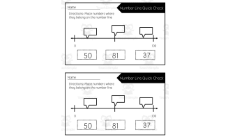 Math Quick Check: Rows and Columns 2 by Teach Simple