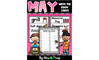 March Write the Room / Word Wall Cards by Teach Simple