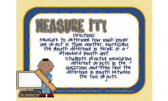 Find and Measure Activity by Teach Simple