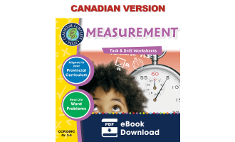 Measurement - Task & Drill Sheets Gr. 6-8 - Canadian Content by Teach ...