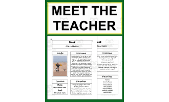 Meet the Teacher Presentation by Teach Simple