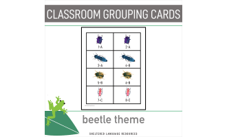 Middle School Classroom Cooperative Grouping Cards Sushi Theme by Teach ...