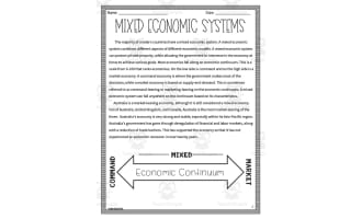 Human Capital + GDP in Australia Reading Packet by Teach Simple