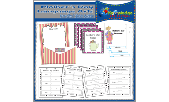 Mother's Day Preschool Interactive Activities - EBOOK by Teach Simple