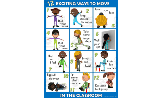 Moving in the Classroom Series: Super Ways to Move Visuals by Teach Simple