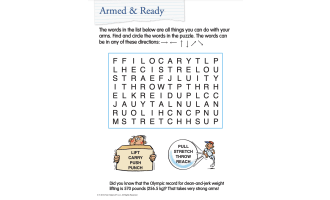 I Love The Earth Word Find Activities by Teach Simple
