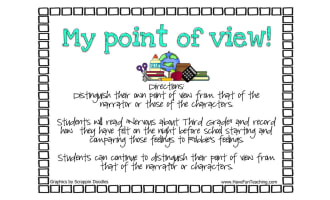 Point of View Activity by Teach Simple