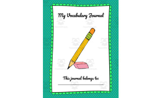 My Vocabulary Slides by Teach Simple