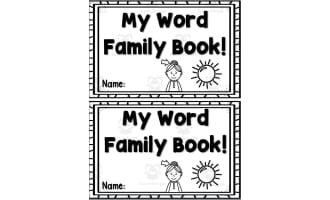 Christmas Word Family Centers by Teach Simple