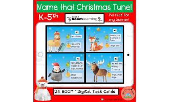 Name that Tune! Boom Cards by Teach Simple