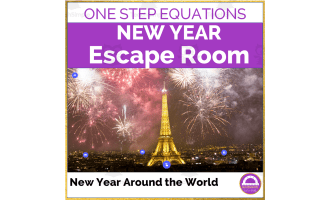 New Year Around the World | Finding Slope Digital Escape Room by Teach ...